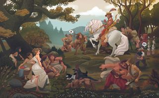 Discover this illustrator's stylised cartoon versions of classic ...
