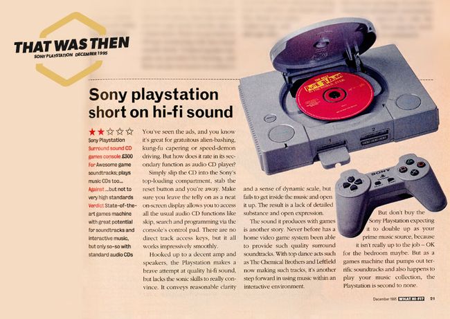 That Was Then… Sony PlayStation review | What Hi-Fi?