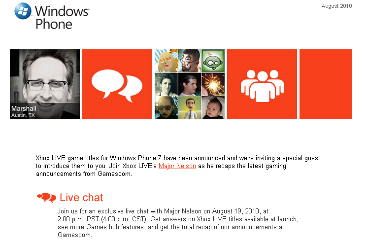 Microsoft Backstage event this Thursday: Gaming on WP7 | Windows Central