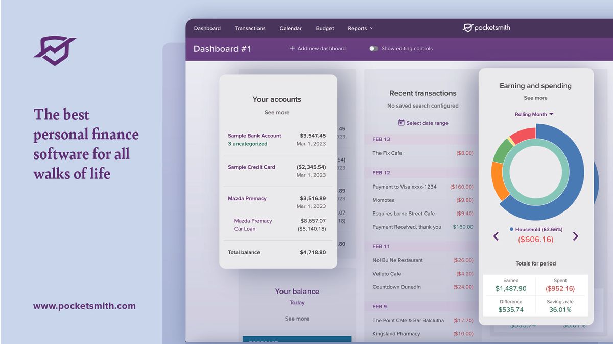 Pocketsmith review | TechRadar