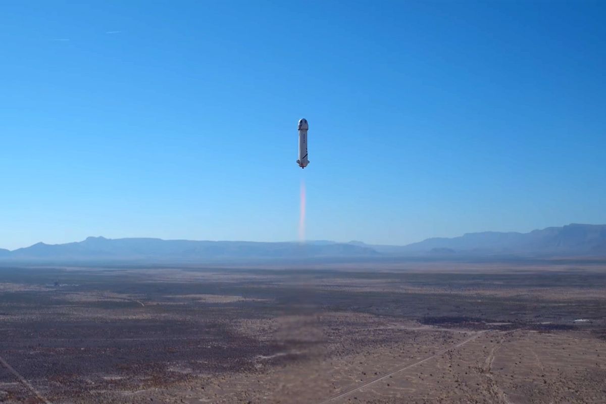 In Photos: Blue Origin's New Shepard 2.0 Aces Maiden Test Flight | Space