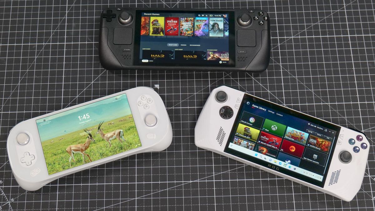 Steam Deck vs Asus ROG Ally vs AyaNeo 2S — which handheld wins? | Tom's Guide