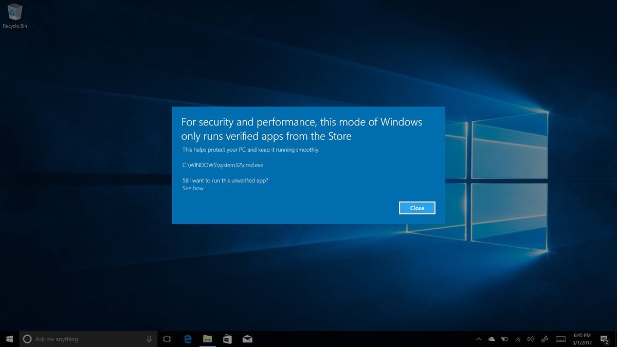No, Microsoft is not going to block your desktop apps from installing ...