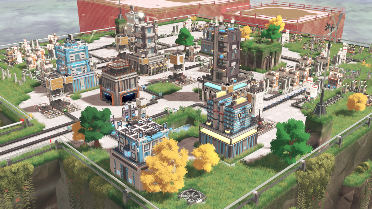 In the new demo for upcoming factory sim Modulus, you not only build ...