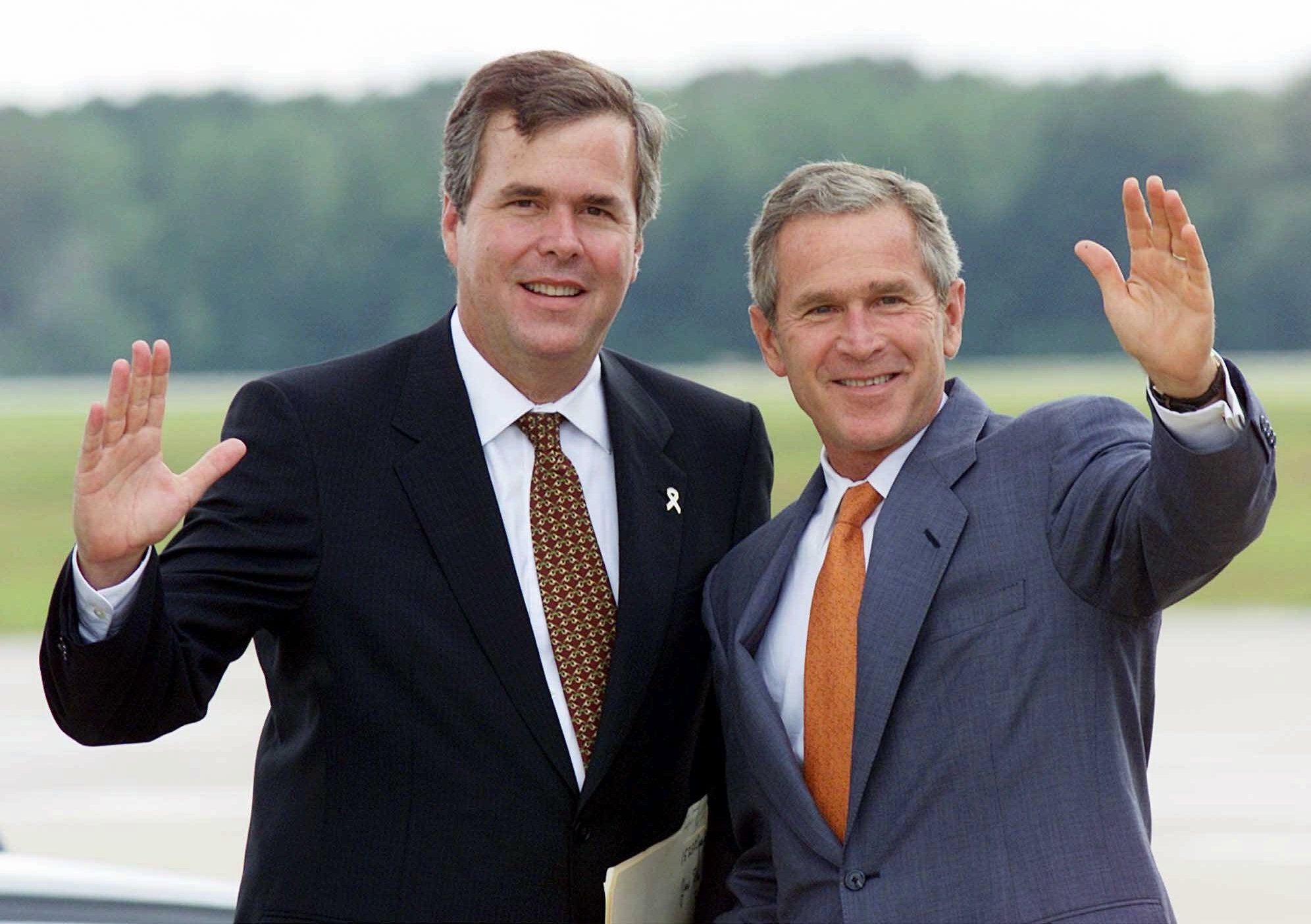 Jeb Bush cannot escape his brother's undeniably disastrous presidency ...
