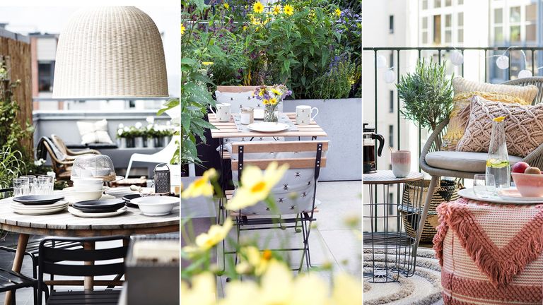 Balcony seating ideas: 14 solutions for small spaces | Homes and Gardens