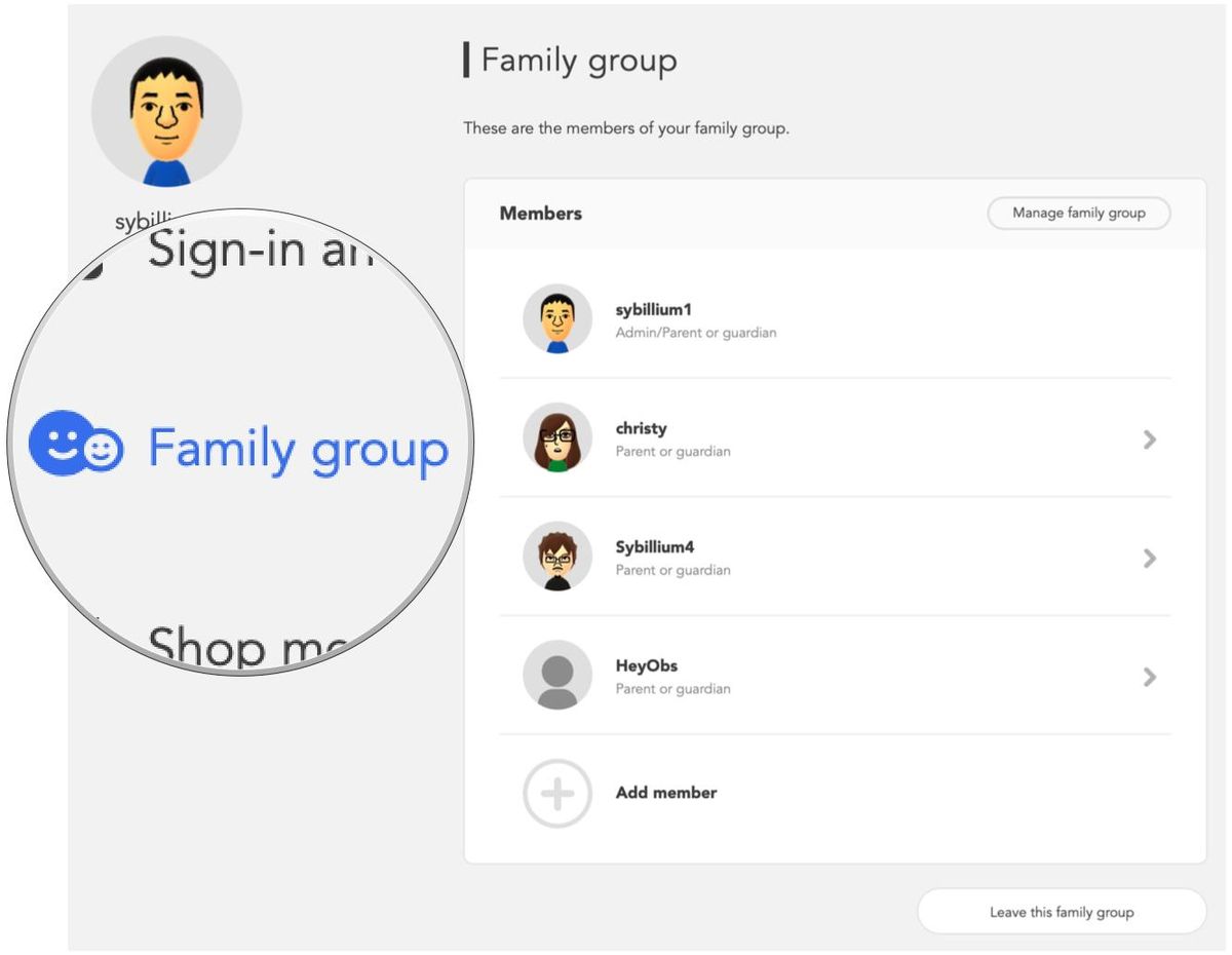 How to add a family member to Nintendo Switch Online | iMore