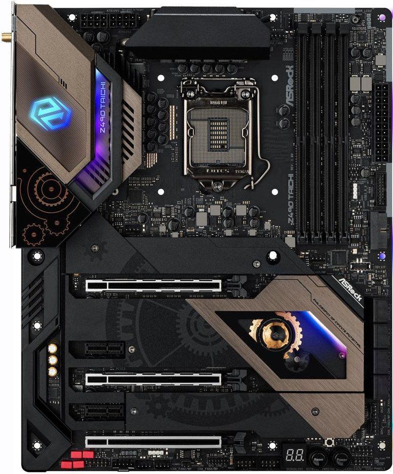 ASRock Taichi Z490 review: A mechanically sound motherboard with solid ...