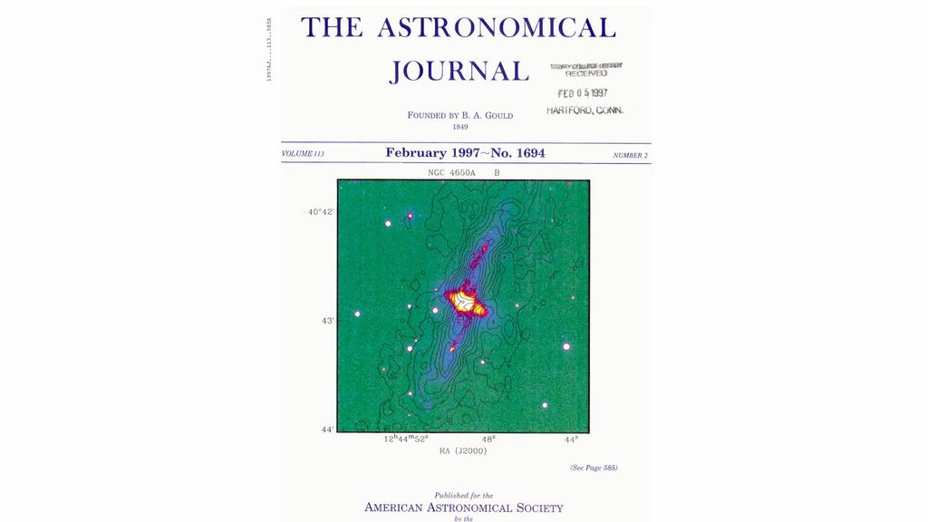 Rare polar ring galaxy is 'one of the most spectacular' astronomers ...