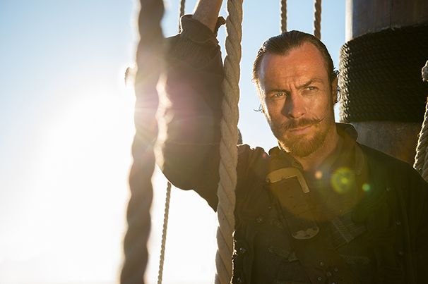 Batten down the hatches… Toby Stephens plays Captain Flint in gritty ...