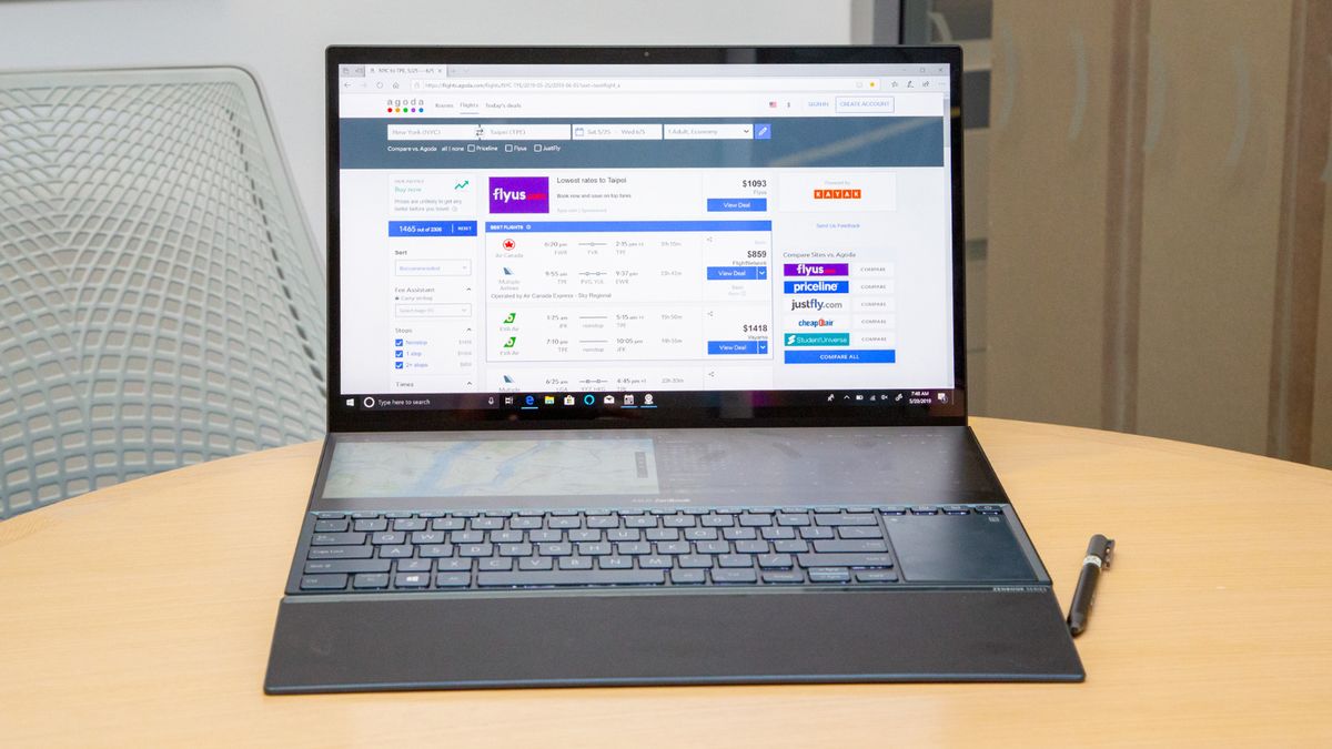 Asus ZenBook Pro Duo Has a Huge Second Screen | Tom's Hardware