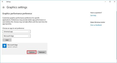 How to force Microsoft Edge to use the best GPU on Windows 10 | Windows ...