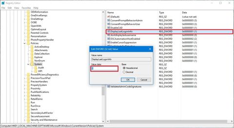 How to display last sign-in information during logon on Windows 10 ...