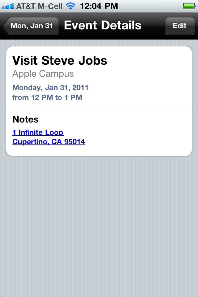 Daily Tip: How to map a calendar event location | iMore