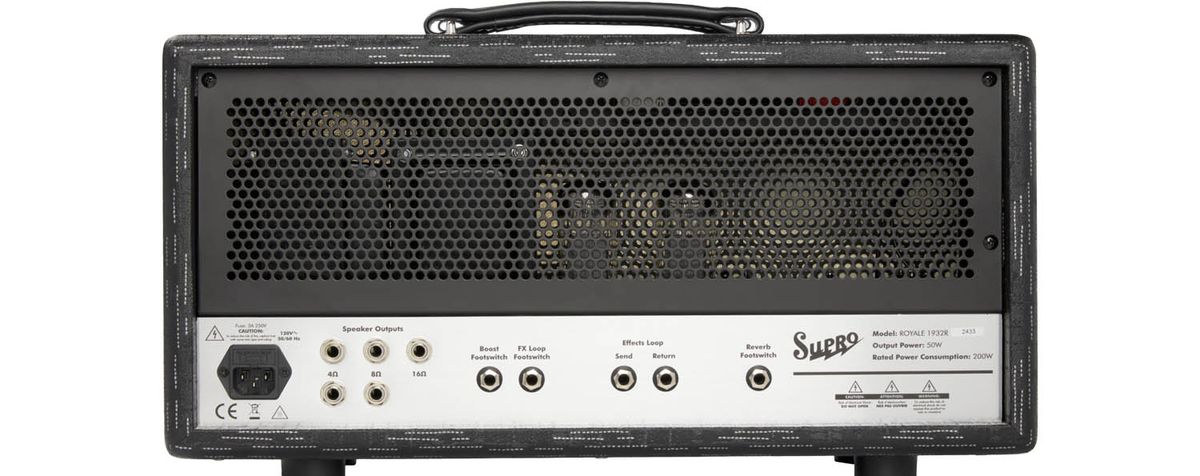 Supro expands Royale tube amp series with 50-watt head and 1x12 cab ...