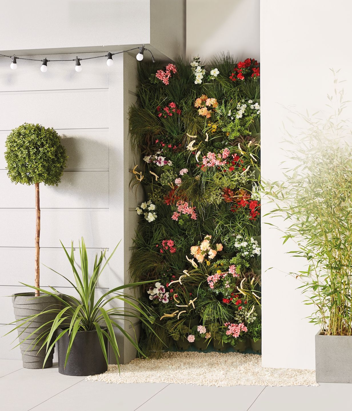 Aldi's vertical planter kit is a small garden solution | Gardeningetc