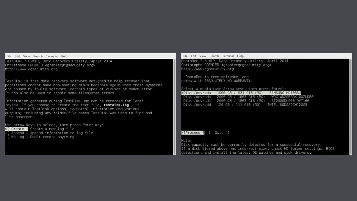 TestDisk and PhotoRec review and where to download | TechRadar