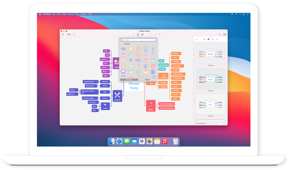 MindNode for Mac gains support for outlining alongside mind mapping | iMore