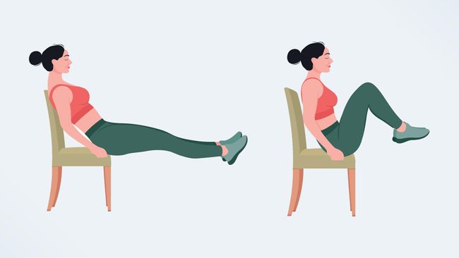 I did 50 chair crunches for a week — here’s what happened to my core ...