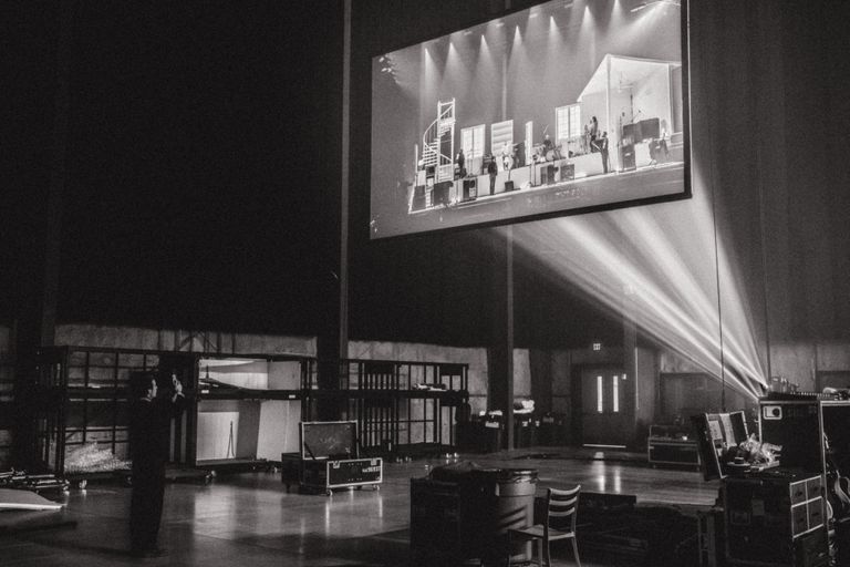 1975 stage design is inspired by a house | Wallpaper*