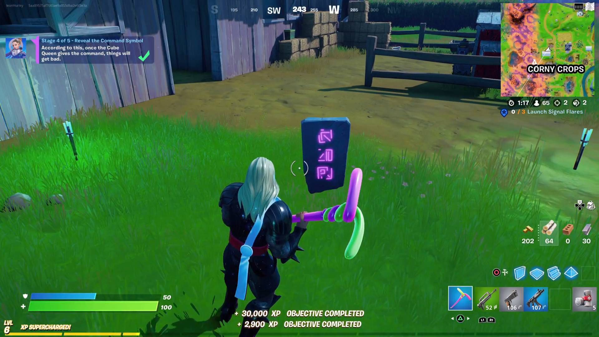 Where to reveal the Fortnite command signal | GamesRadar+