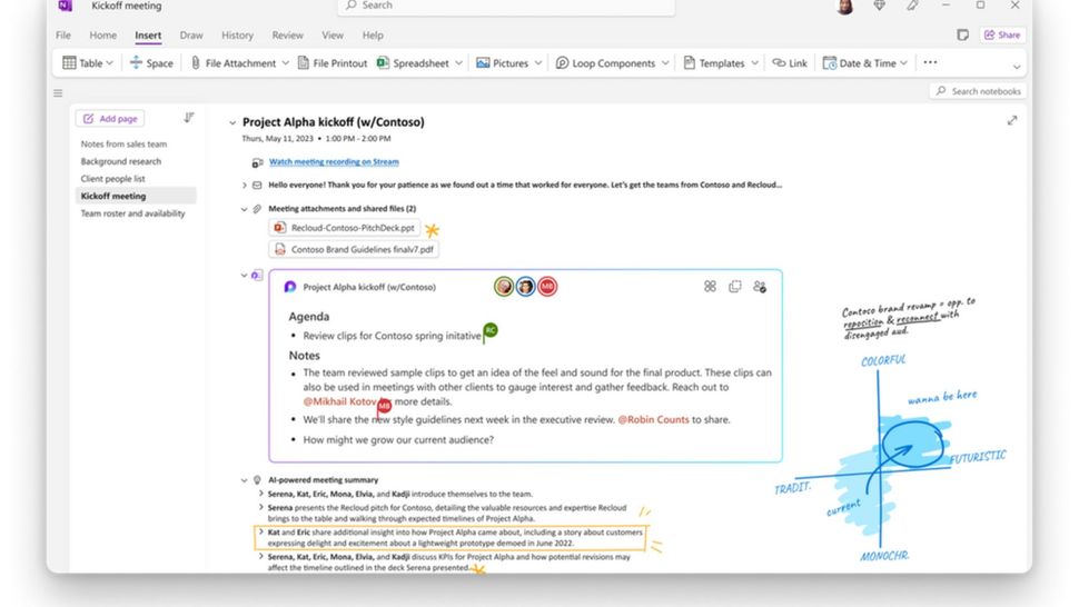 Microsoft Teams support for Collaborative meeting notes now in public ...