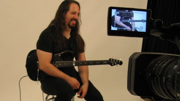Video: John Petrucci in the Guitar World Studio | Guitar World