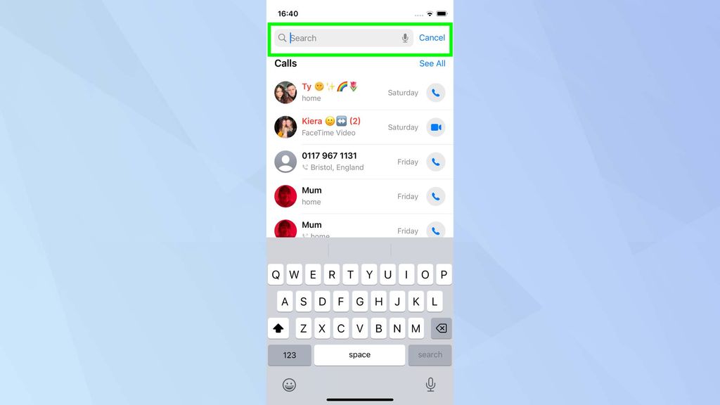 How to search your call history in iOS 18 | Tom's Guide