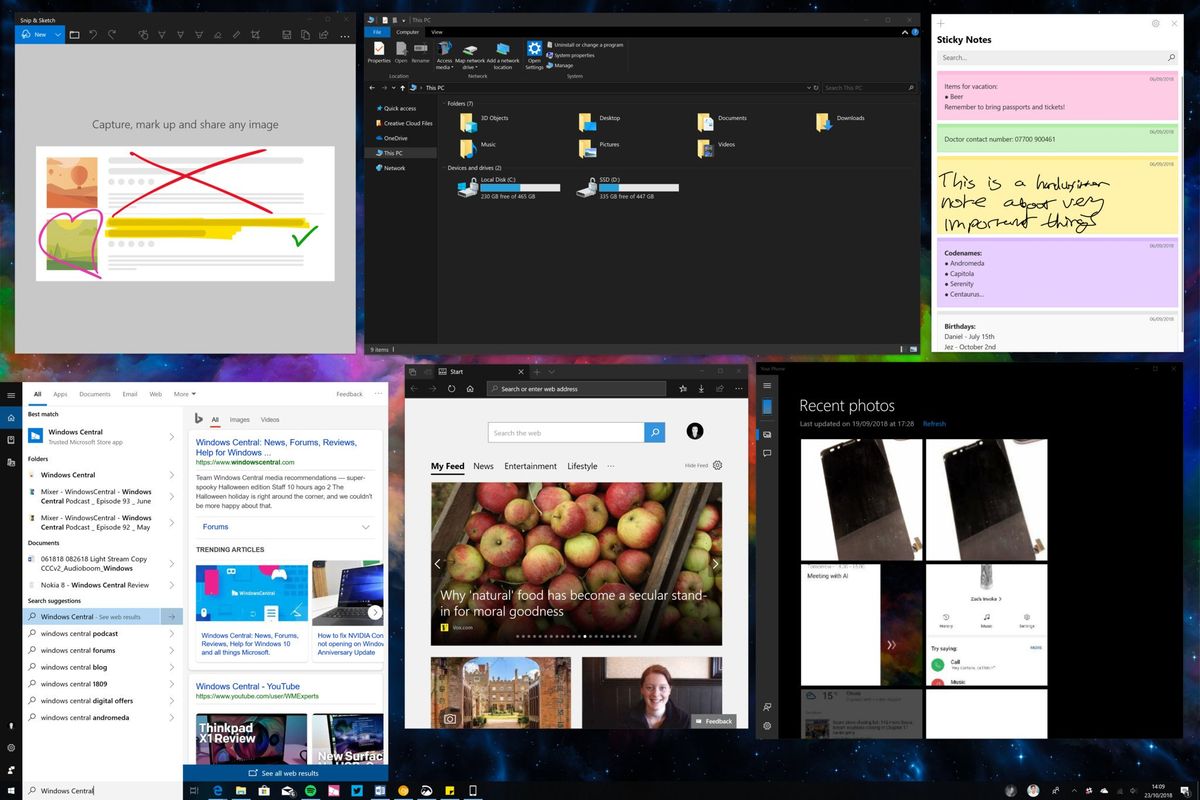 Windows 10 October 2018 Update review: Little refinements make a big ...