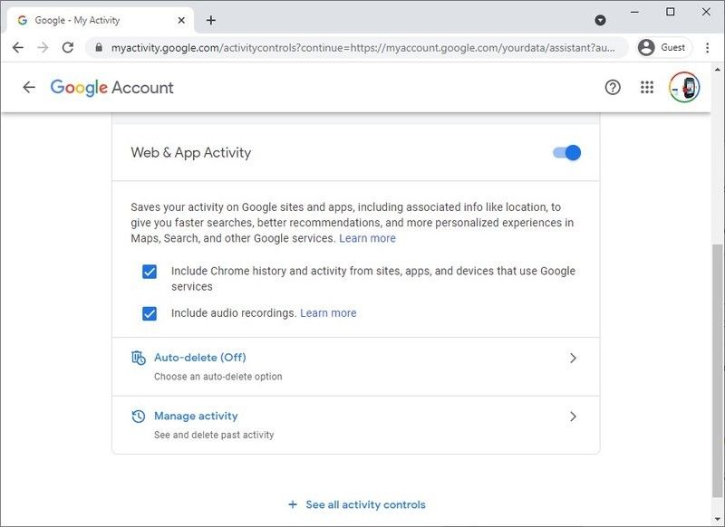 How to set up automatic deletion of your Google Assistant data ...