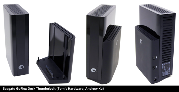 Seagate GoFlex Desk Thunderbolt 3 TB - Nine External Thunderbolt ...