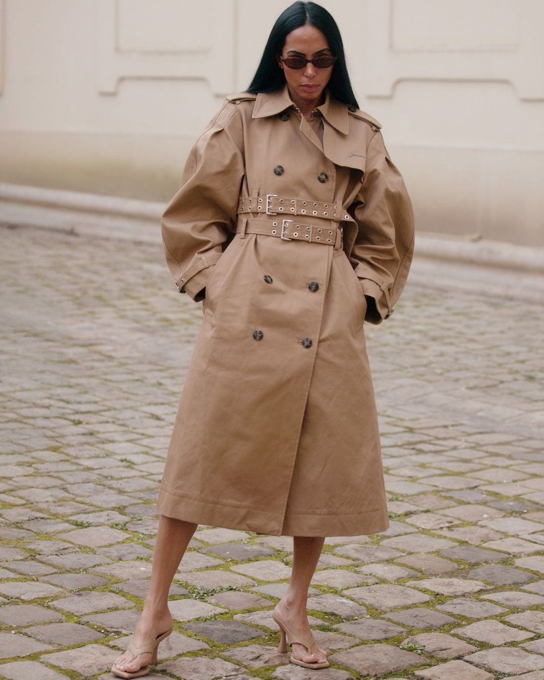 Fashion People In Paris Are All Wearing This Ganni Trench Coat | Who ...