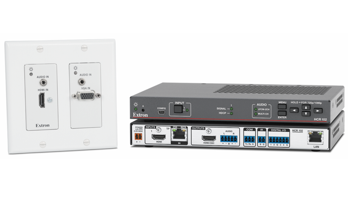 Extron Ships Collaboration System With Wallplate Transmitter | AVNetwork