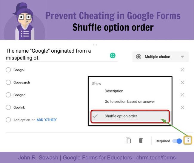 5 Ways to Prevent Cheating on Your Google Form Quiz | Tech & Learning
