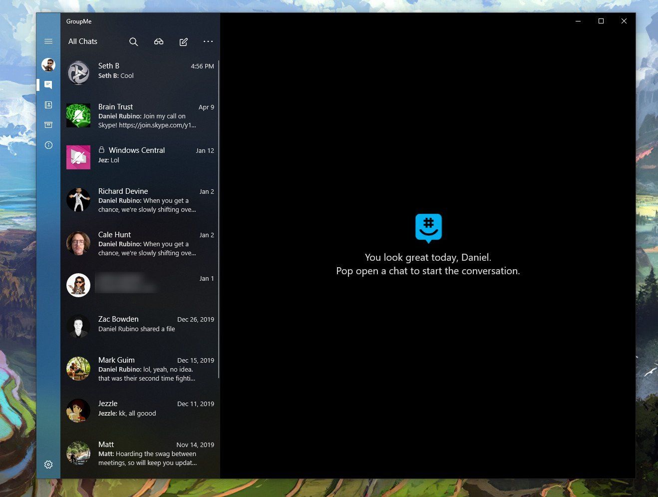 Microsoft's GroupMe on Windows 10 finally (finally!) gets option for ...