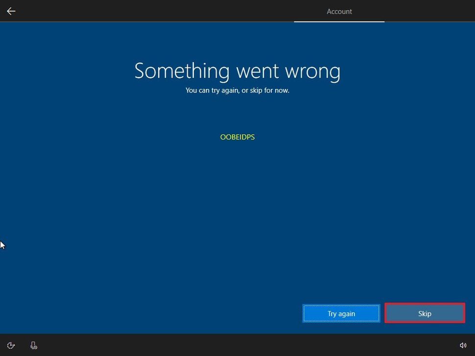How to create a local account while setting up Windows 10 Home ...