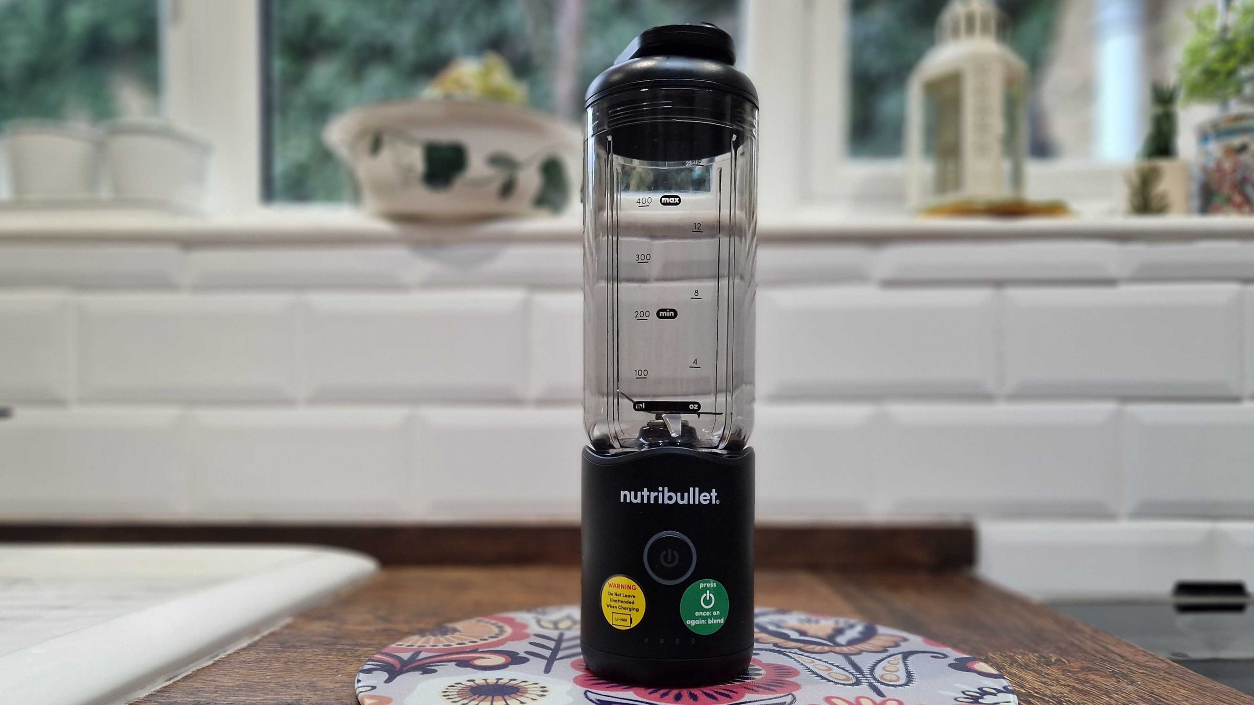 I own a lot of blenders, but this one takes the cake for one simple ...