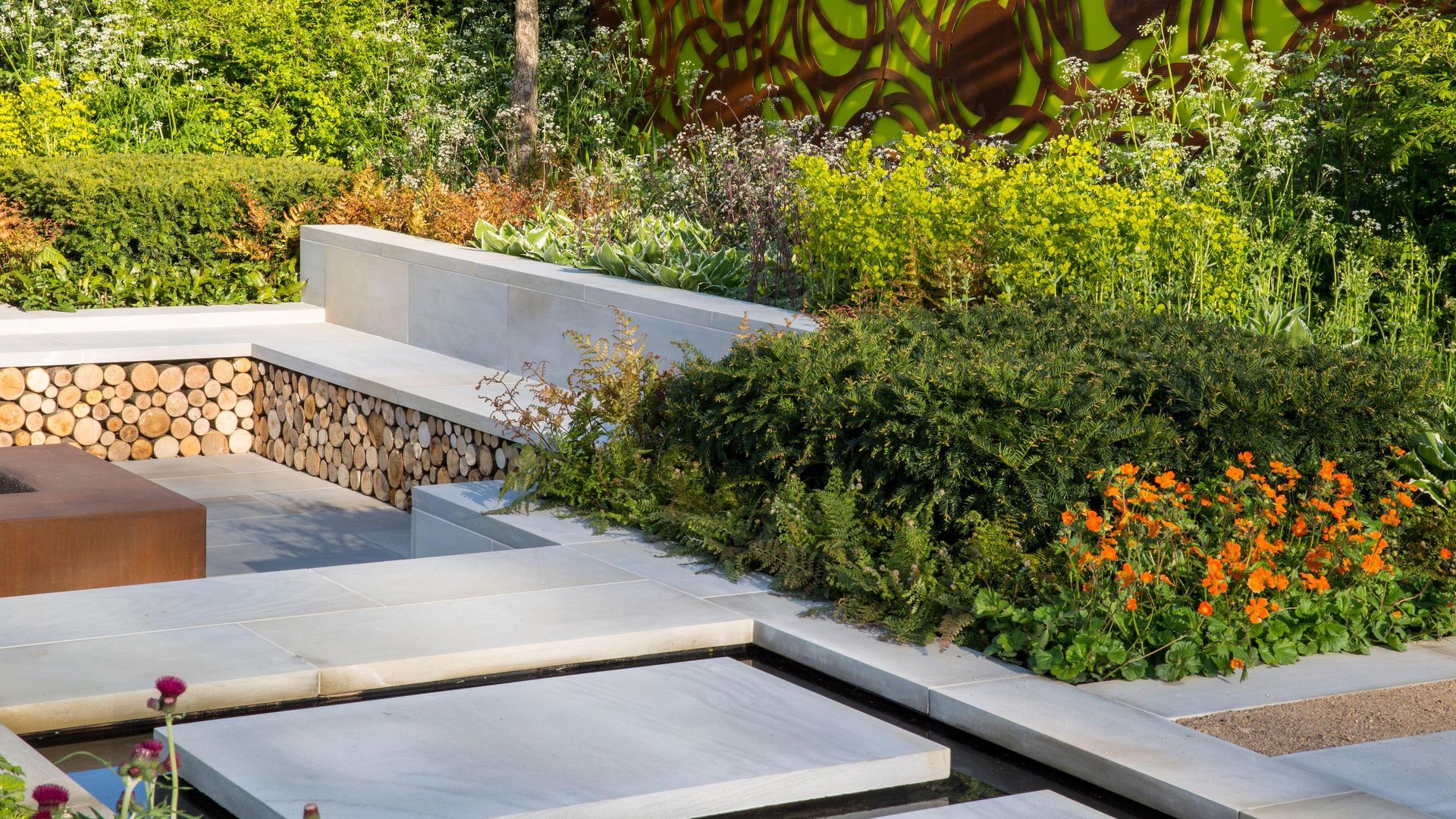 Sunken garden ideas: expert tips to help create your own | Ideal Home