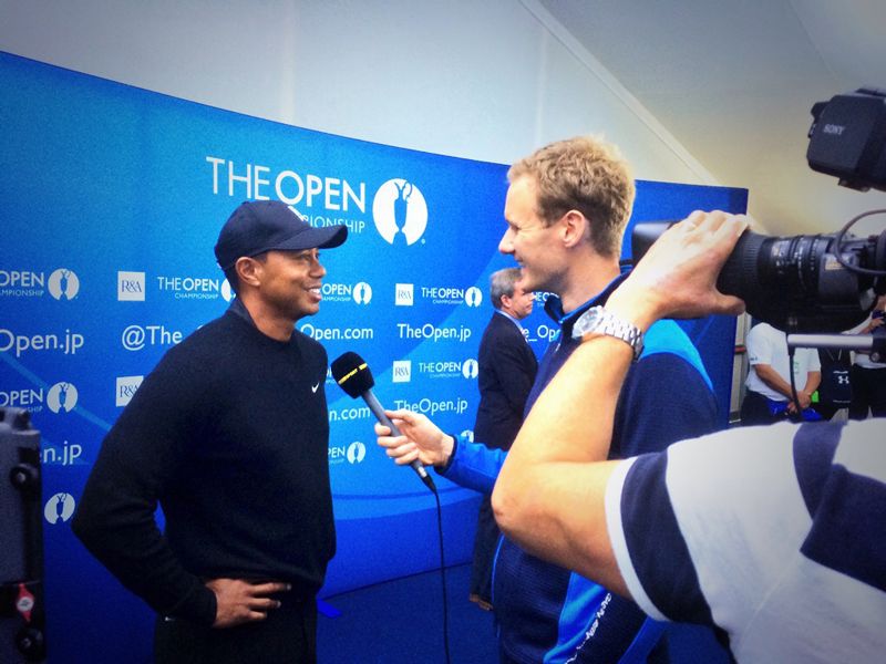 Dan Walker on Golf: Talking to Tiger | Golf Monthly