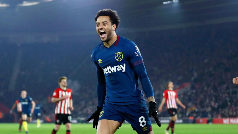 Southampton 1 West Ham 2: Sensational Felipe Anderson inspires comeback ...