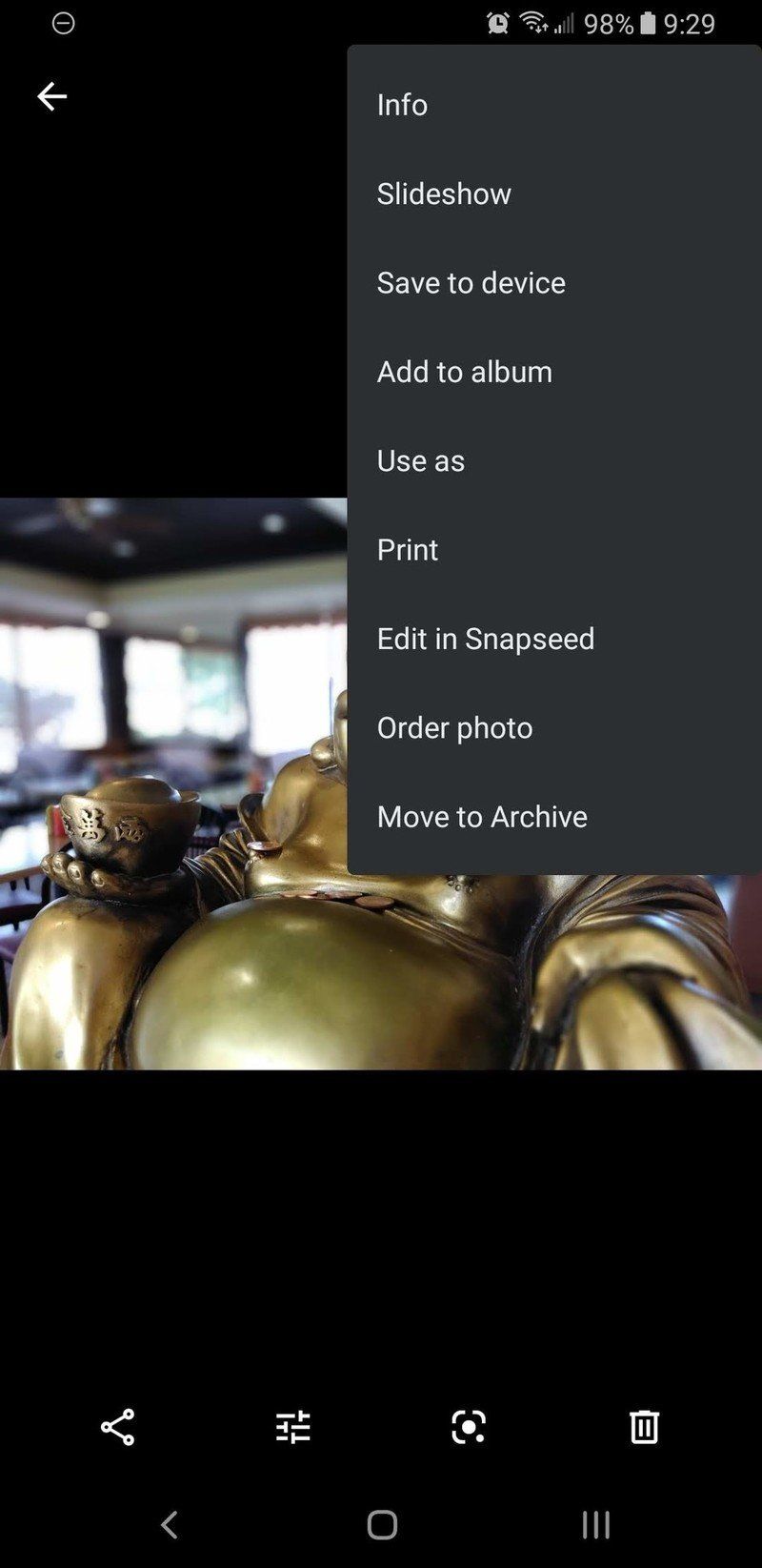 Google Photos' overflow menu is getting a revamped design | Android Central
