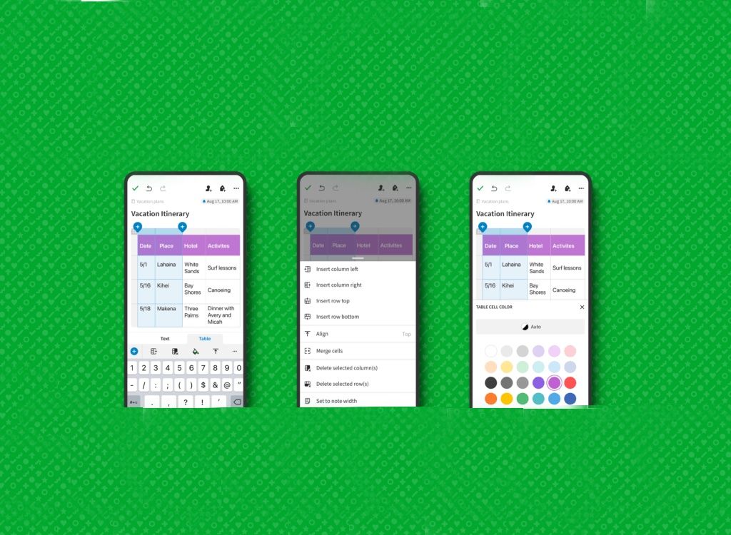 You will soon be able to create and edit tables in Evernote on iOS | iMore