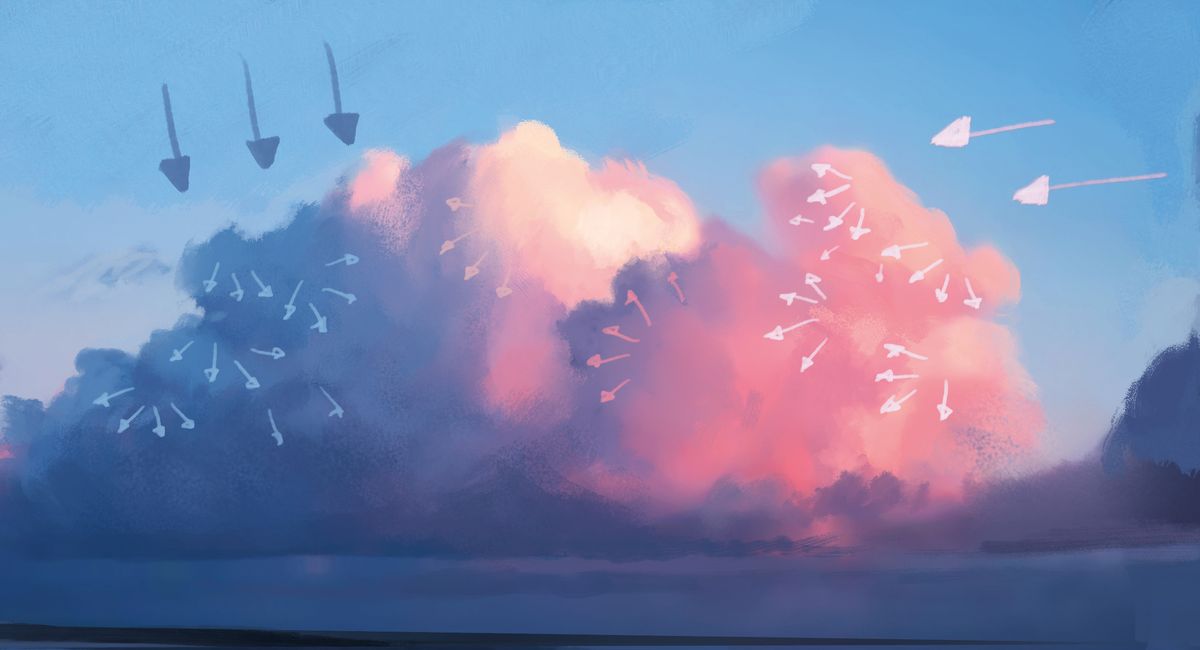 How to paint clouds to create dramatic and atmospheric digital art ...