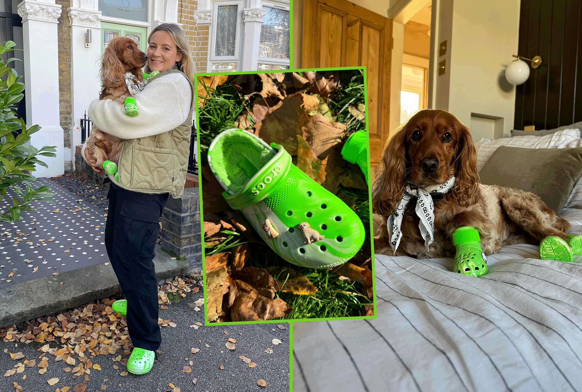 Two Autumnal Looks With Crocs That Match My Dog | Who What Wear