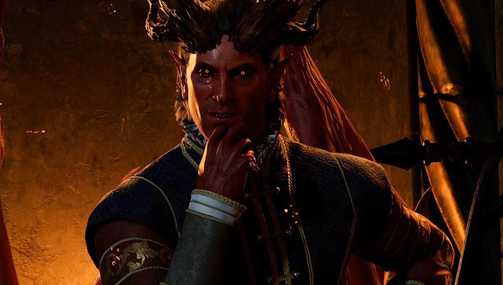 The performer for Baldur's Gate 3's smooth-talking devil, Raphael ...