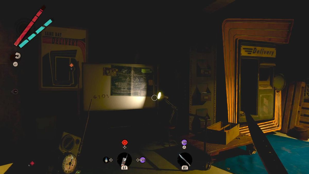 Where to find the Deathloop delivery booth code | GamesRadar+