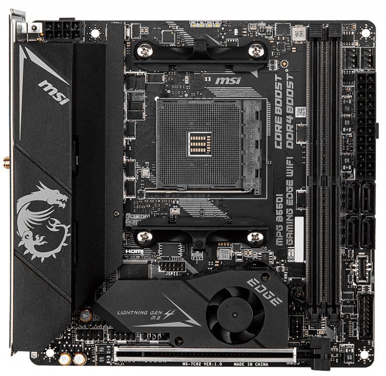 MSI MPG B550I Gaming Edge Wi-Fi Review: A Tiny Take on B550 | Tom's ...