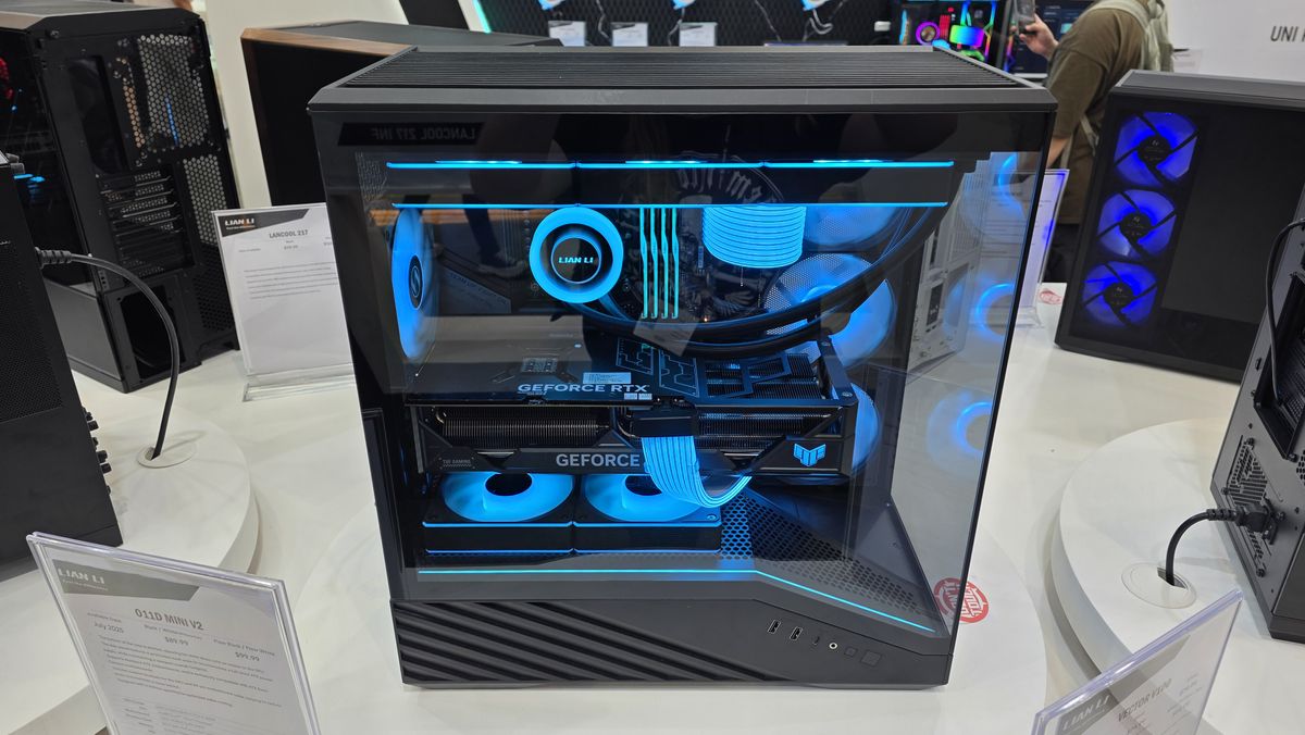 Lian Li is replacing mesh front panels with tempered glass on its new Lancool cases | Tom's Hardware