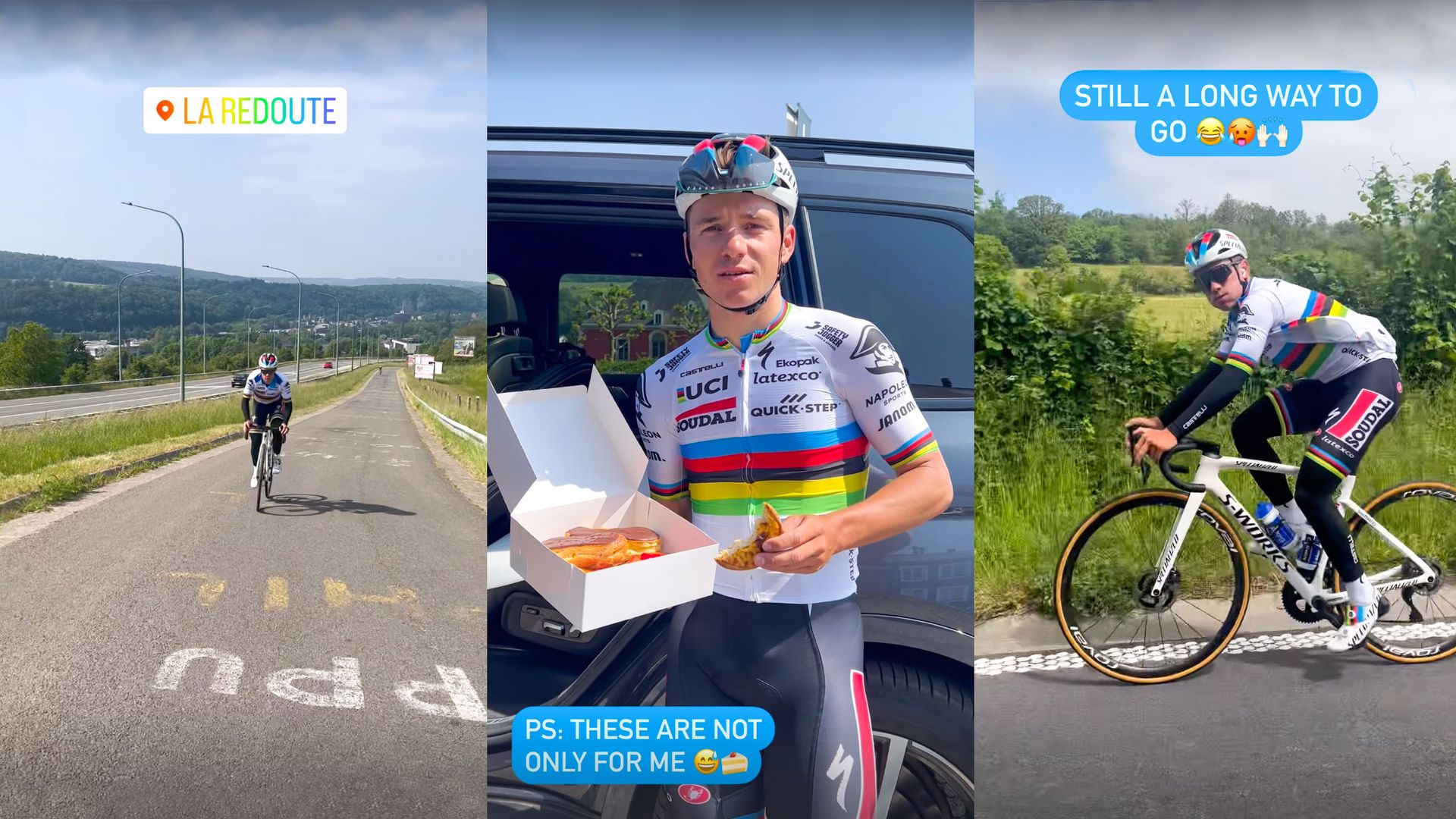 Remco Evenepoel logs 231km training ride with 4,335m of climbing ahead ...