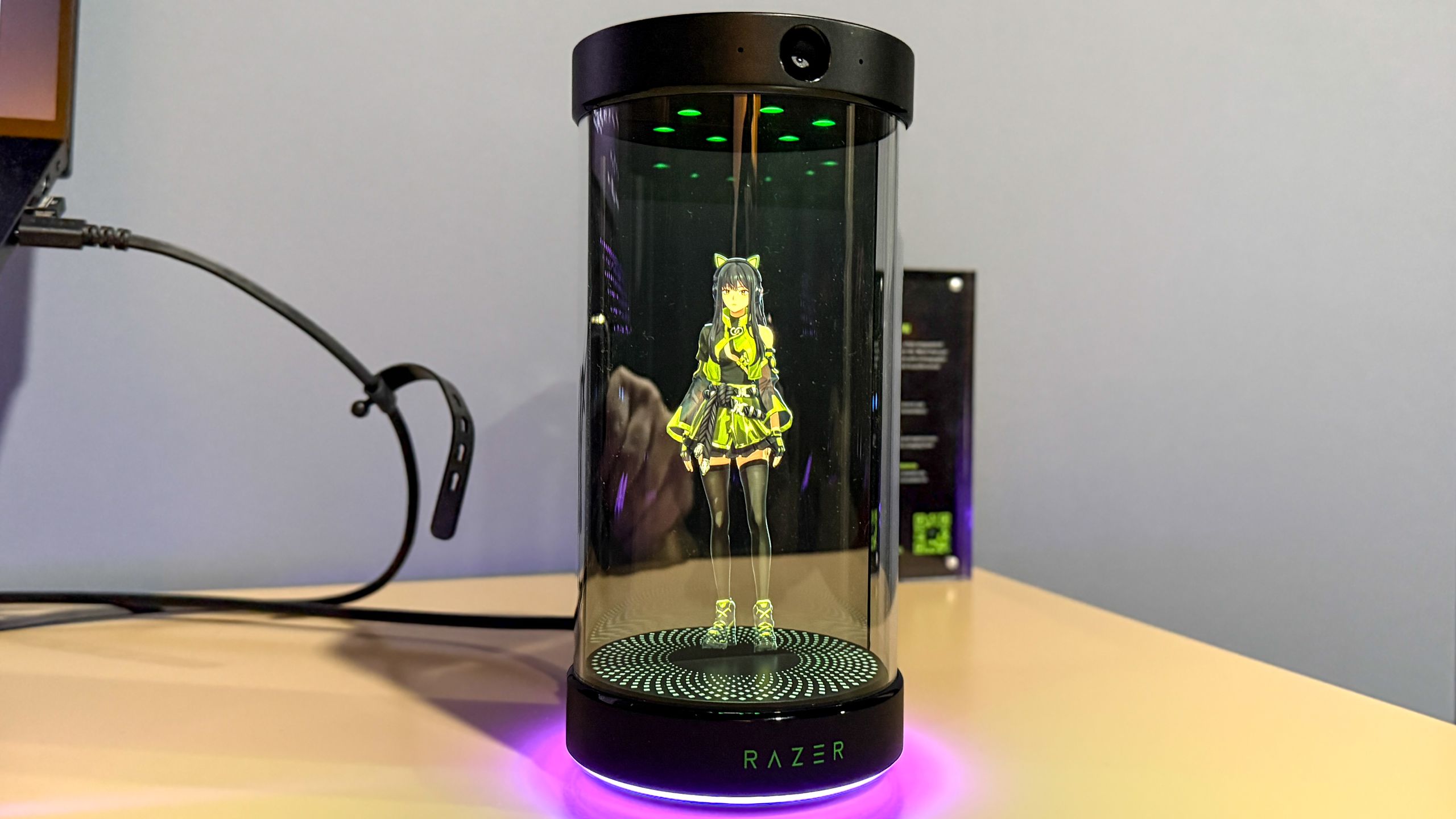 Razer’s Project AVA might change my mind about AI companions — here’s ...